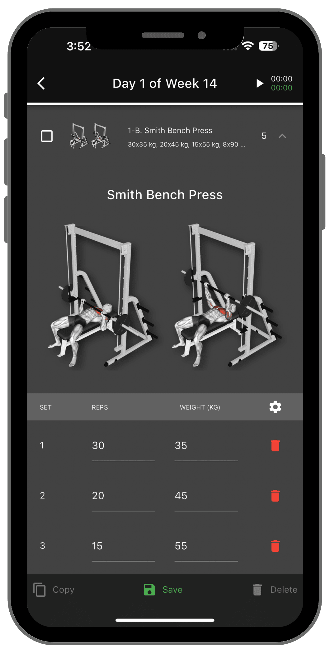 Fitwill: Treningslogg & Planlegger | Treningsøkter for treningsstudio ...