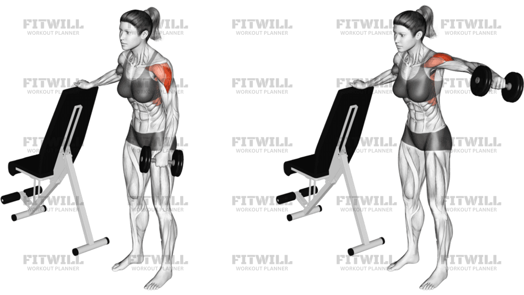 How to do Dumbbell One Arm Lateral Raise: Techniques, Benefits, Tips ...