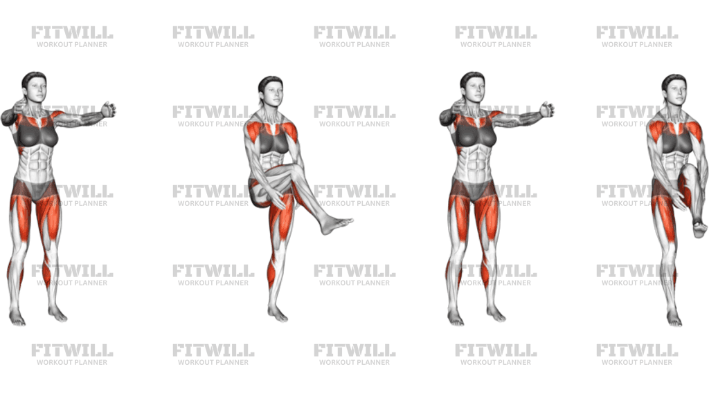How to do Front Leg Lift Under Knee Tap: Techniques, Benefits, Tips ...