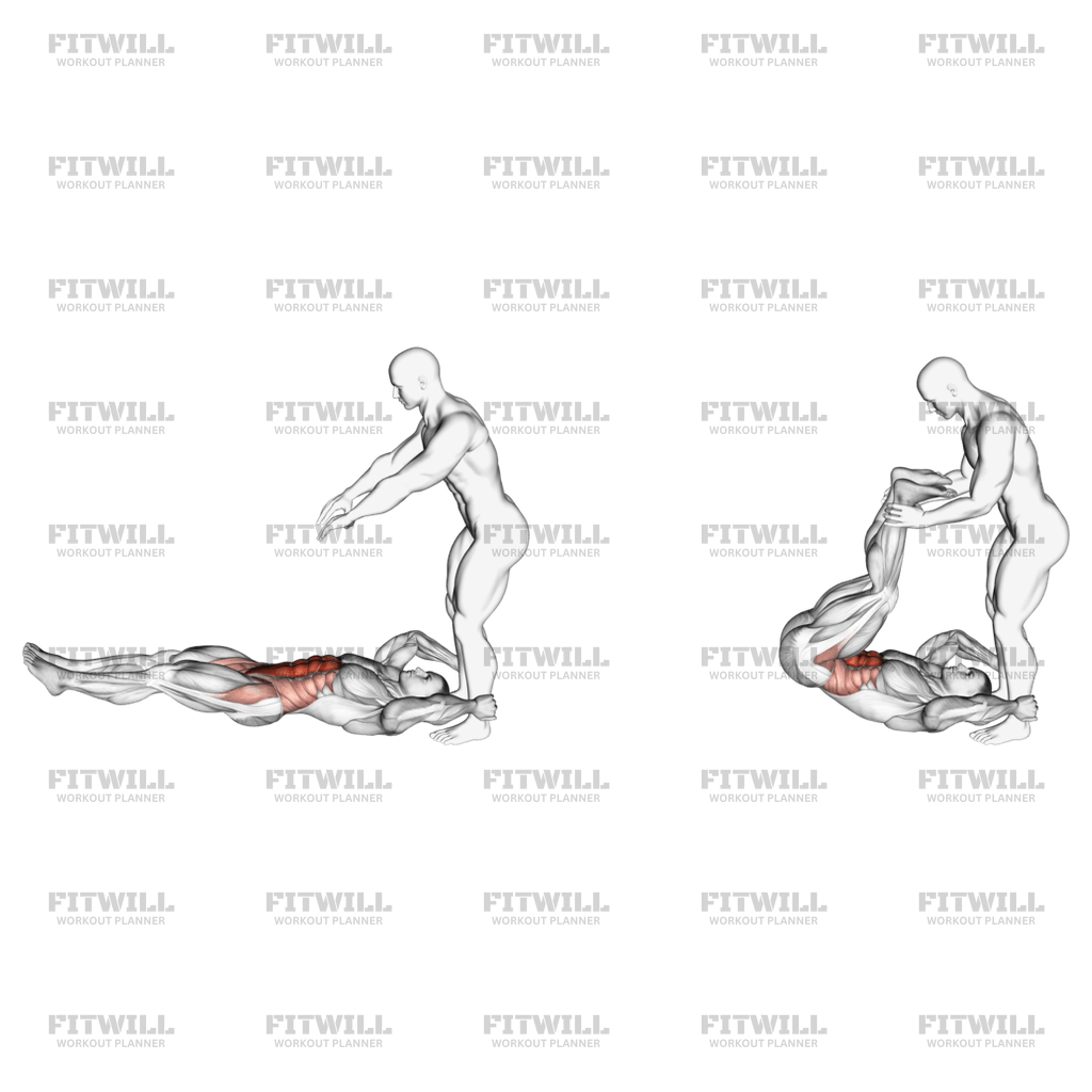 Assisted Lying Leg Raise With Throw Down: Exercise Guide, Techniques ...