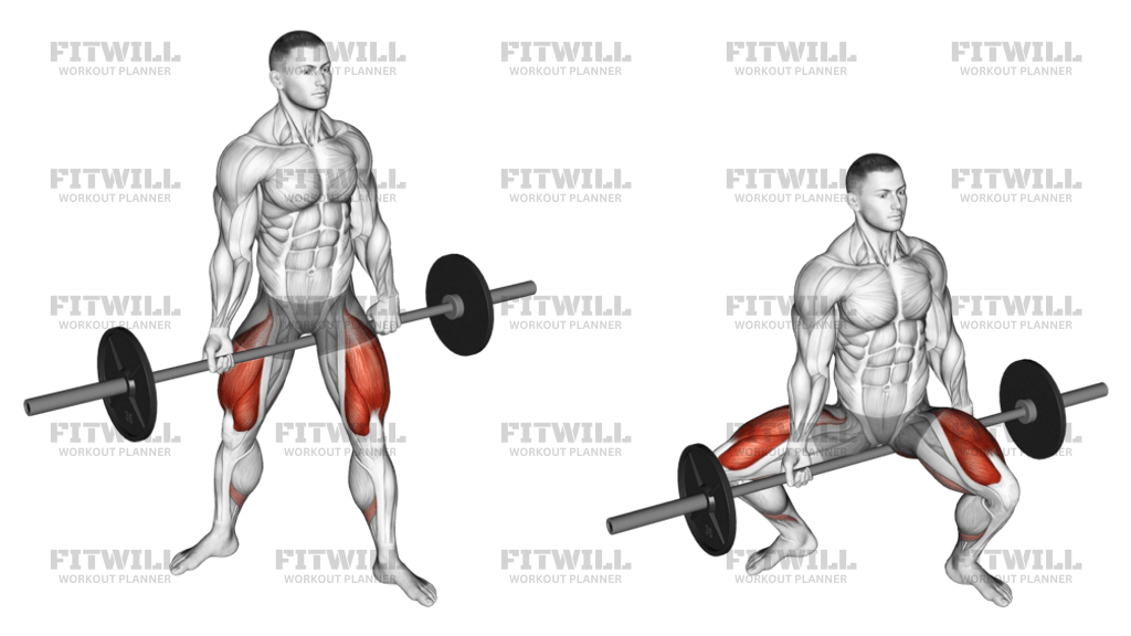 Sentadilla Jefferson Con Barra: Guía de Ejercicios, Video, Técnicas ...