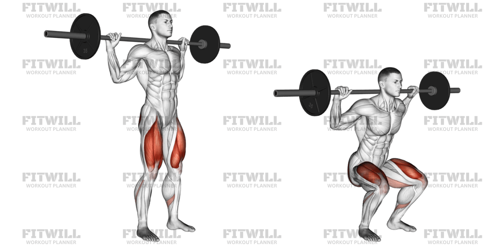Barbell Narrow Stance Squat: Exercise Guide, Techniques, Benefits, How ...