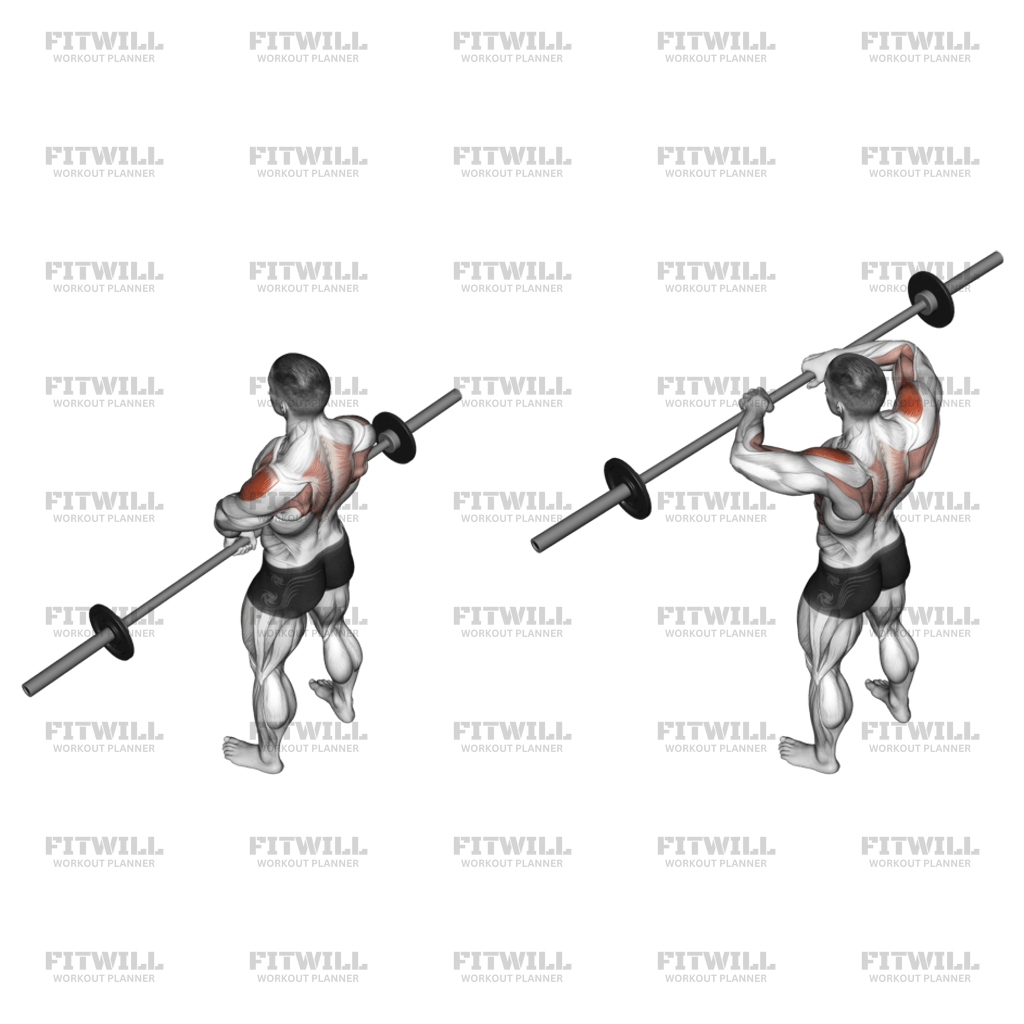 Barbell Upright Row (version 2): Exercise Guide, Techniques, Benefits ...