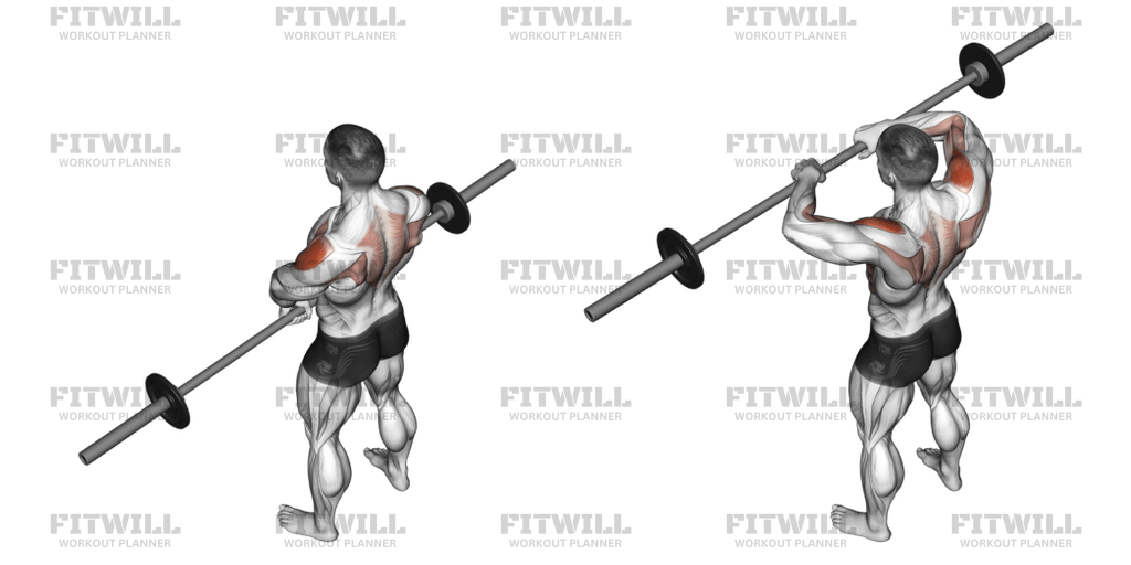 Barbell Upright Row (version 2): Exercise Guide, Techniques, Benefits ...