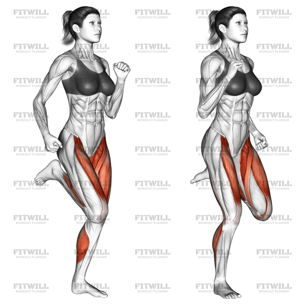 Butt Kicks: Exercise Guide, Video, Techniques, Benefits, How to, Muscles Worked, Tips & Tricks ...