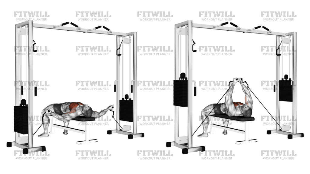 Cable Lying Fly: Exercise Guide, Video, Techniques, Benefits, How to ...