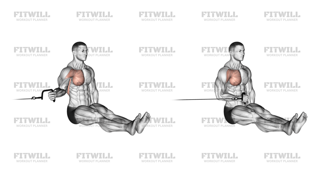 Cable Seated Shoulder Internal Rotation: Exercise Guide, Techniques ...