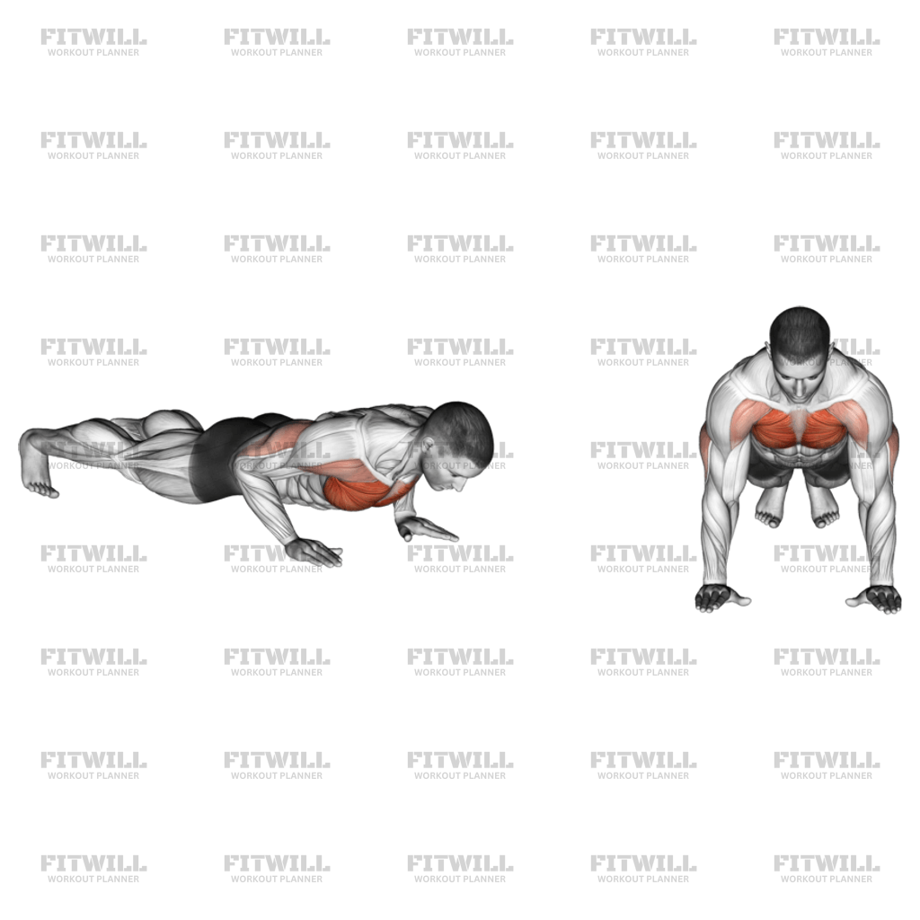 Clock Push-up: Exercise Guide, Video, Techniques, Benefits, How to ...