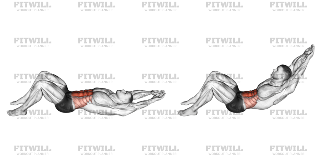 Overhead Crunch: Exercise Guide, Video, Techniques, Benefits, How to ...