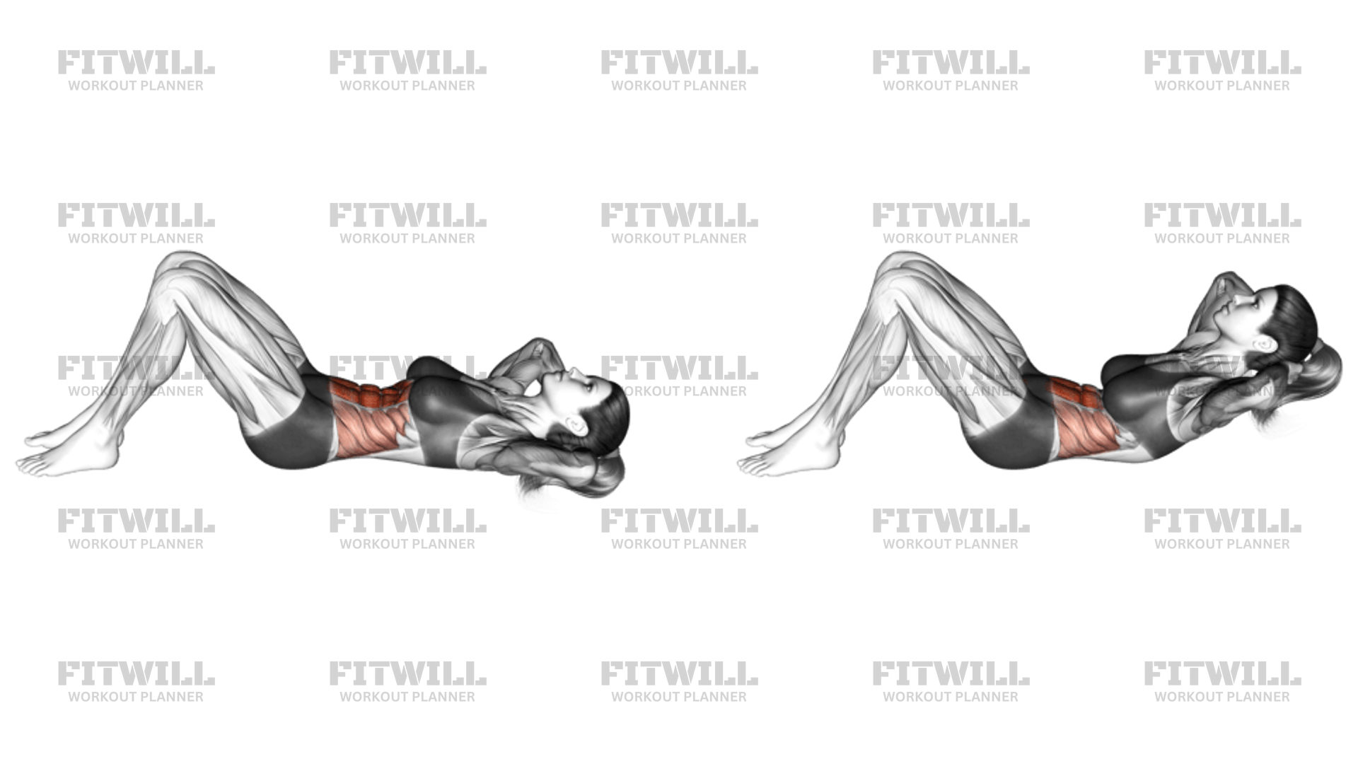 Floor Crunch: Exercise Guide, Video, Techniques, Benefits, How to ...