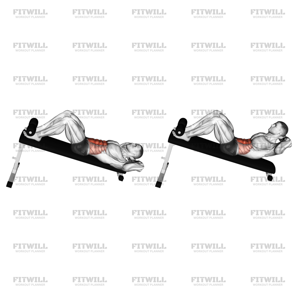 Decline Crunch: Exercise Guide, Video, Techniques, Benefits, How to ...