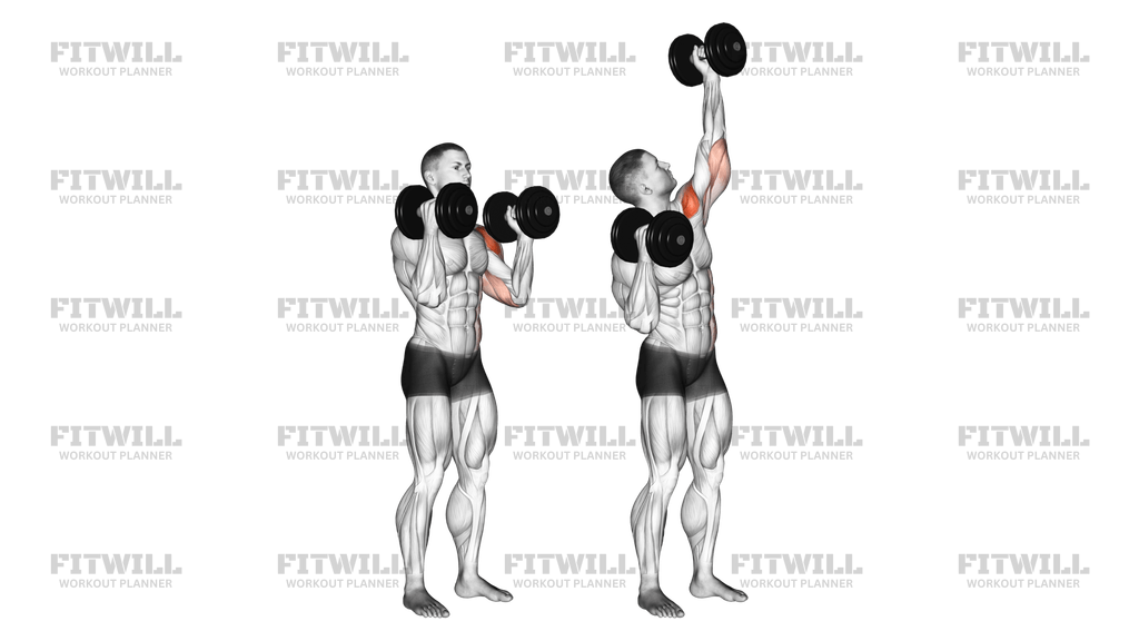 Dumbbell Alternate Side Press: Exercise Guide, Video, Techniques ...