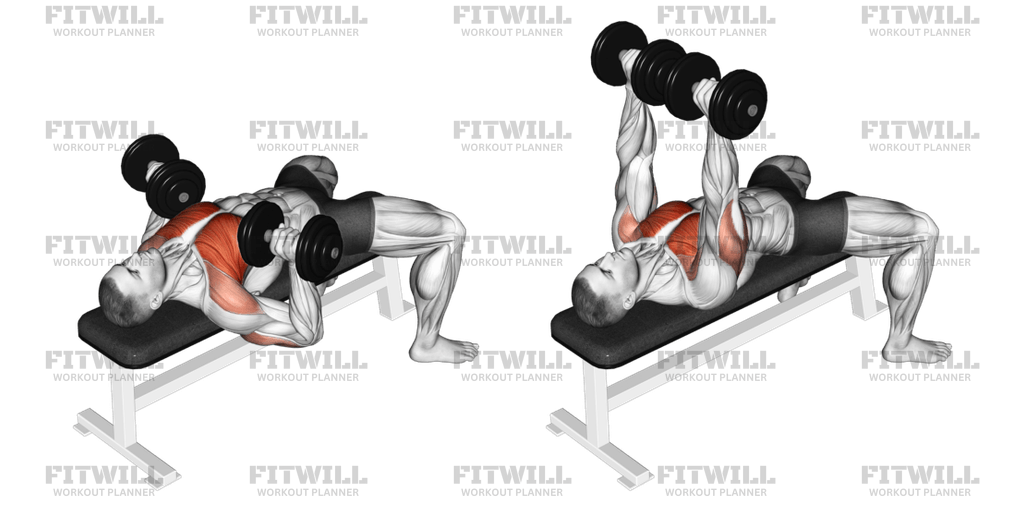 Ultimate Dumbbell Chest Workout for Mass and Definition | Workout ...
