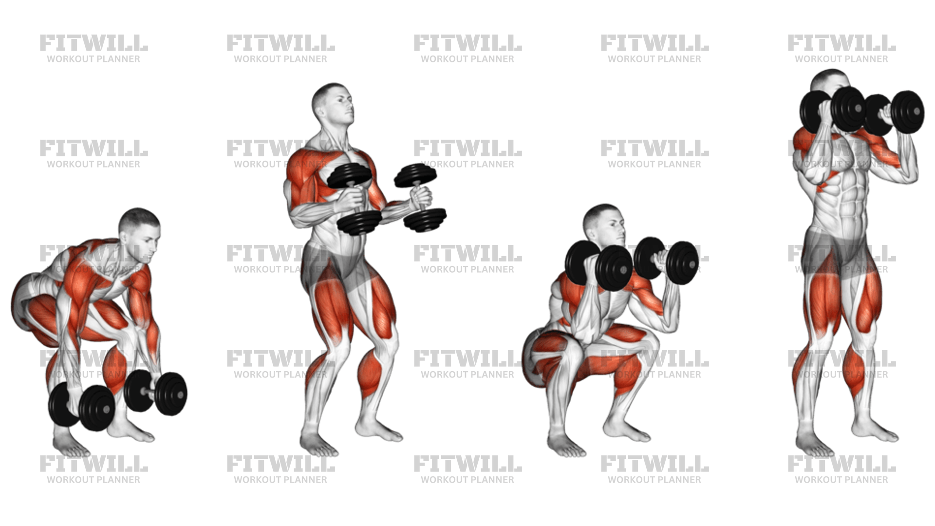 Dumbbell Clean: Exercise Guide, Video, Techniques, Benefits, How to ...