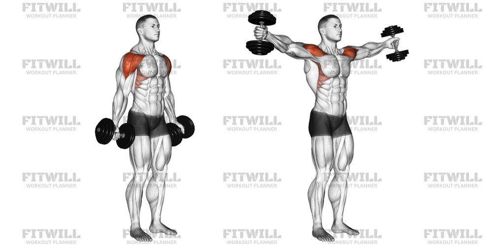 Dumbbell Full Can Lateral Raise: Exercise Guide, Techniques, Benefits ...