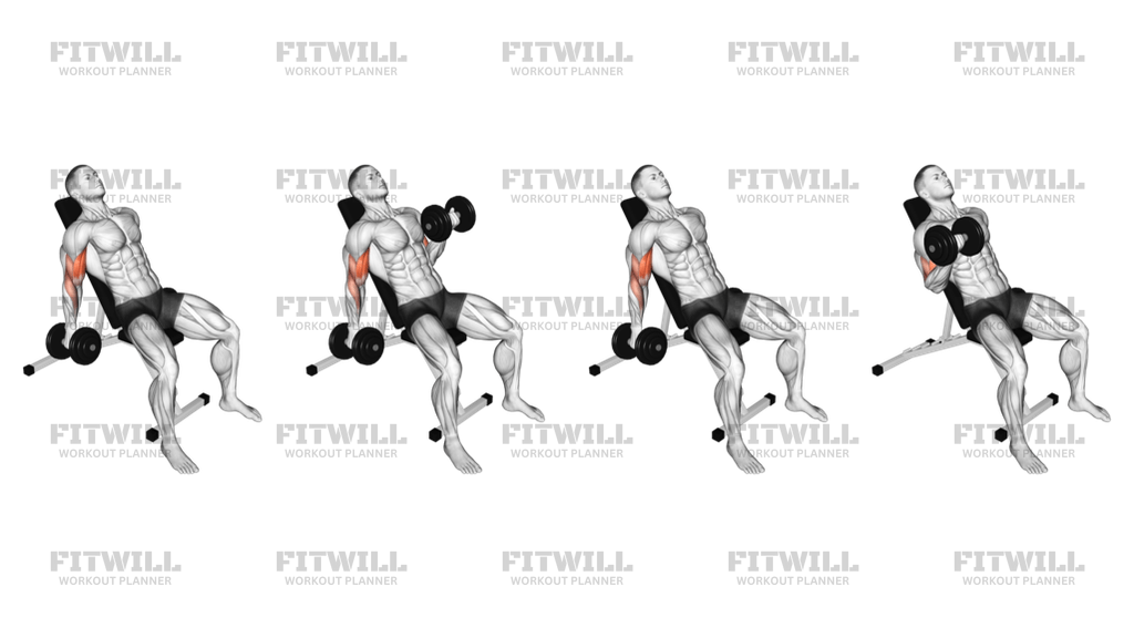 Dumbbell Incline Curl: Exercise Guide, Video, Techniques, Benefits, How ...