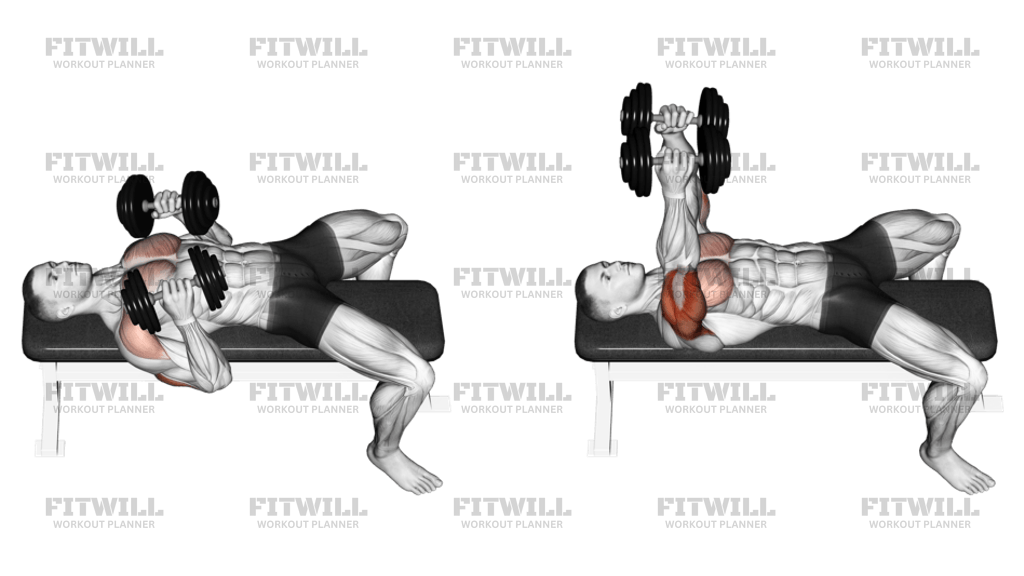 Dumbbell Lying Elbow Press Exercise Guide Techniques Benefits How To Muscles Worked Tips