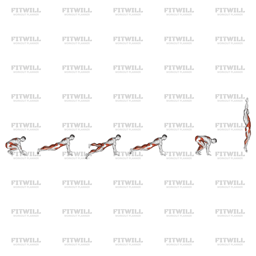 Jack Burpee: Exercise Guide, Techniques, Benefits, How to, Muscles ...