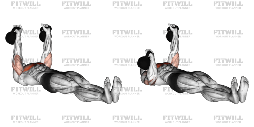 Kettlebell Alternating Press On Floor: Exercise Guide, Video ...
