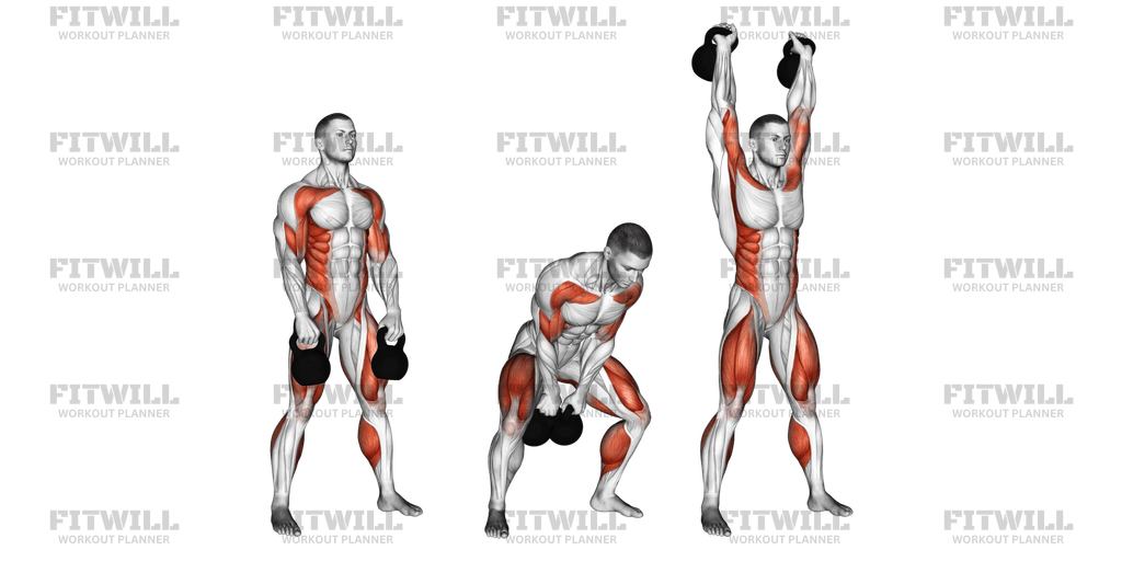 Kettlebell Double Snatch: Exercise Guide, Video, Techniques, Benefits ...
