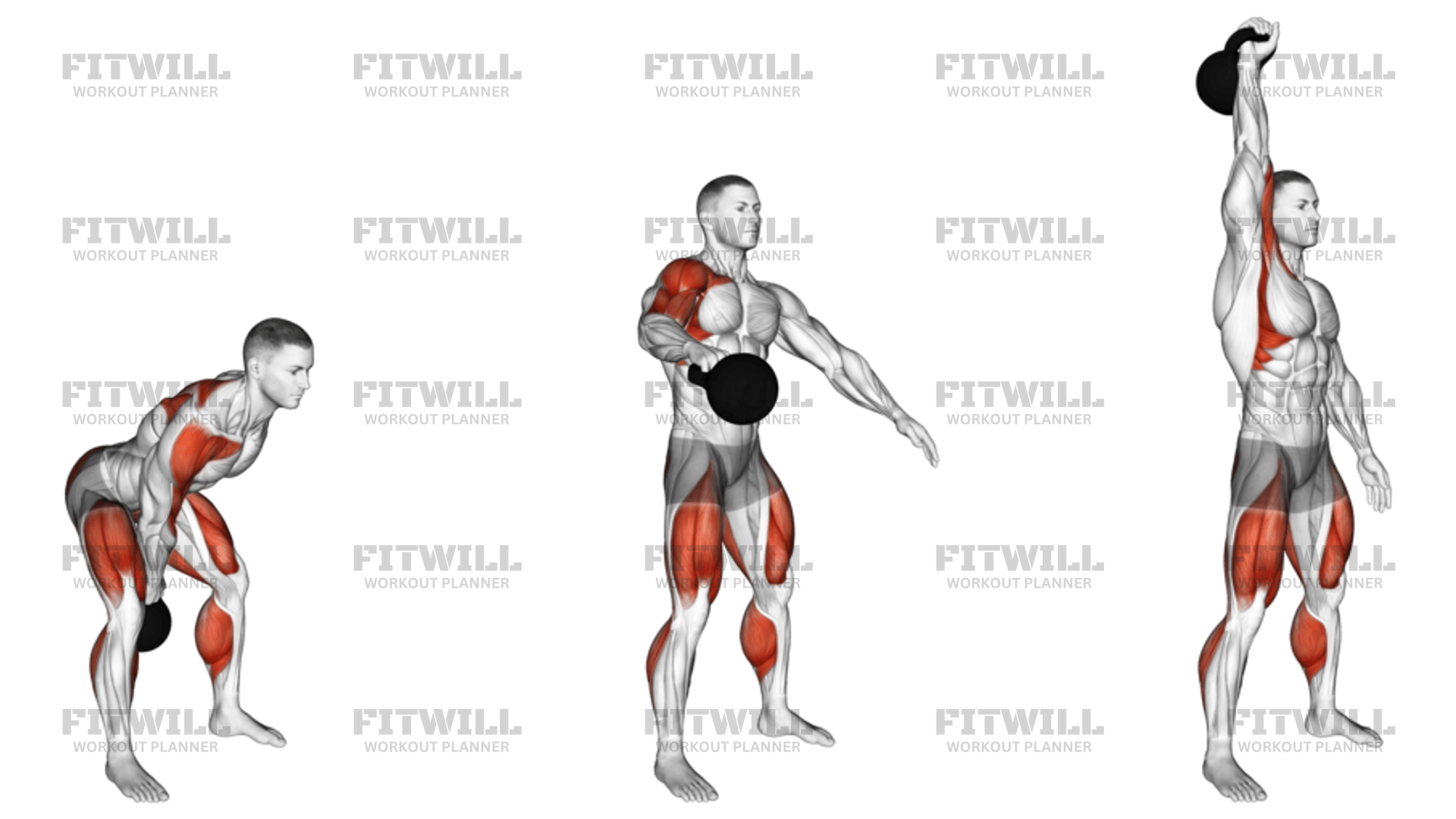 Kettlebell One Arm Snatch: Exercise Guide, Video, Techniques, Benefits ...