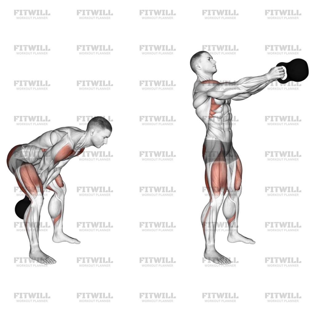 Kettlebell Swing: Exercise Guide, Video, Techniques, Benefits, How to ...