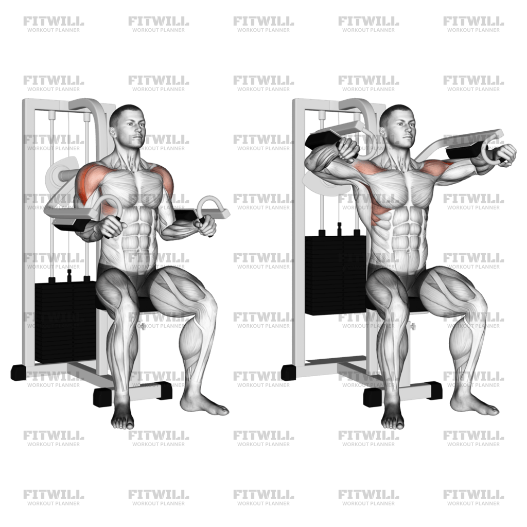 Lever Lateral Raise: Exercise Guide, Video, Techniques, Benefits, How ...