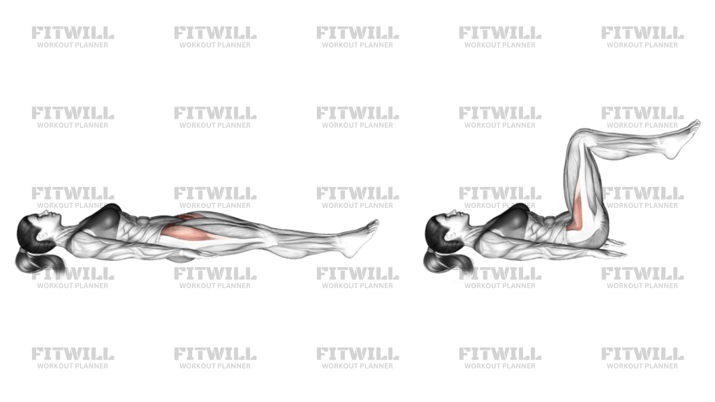 Lying Hip Leg Raise On Floor: Exercise Guide, Techniques, Benefits, How ...