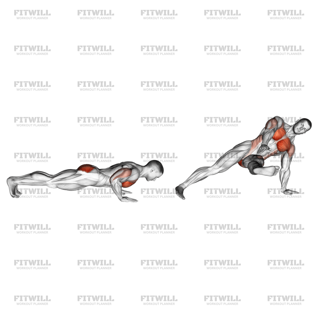 Outside Leg Kick Push-Up: Exercise Guide, Techniques, Benefits, How to ...
