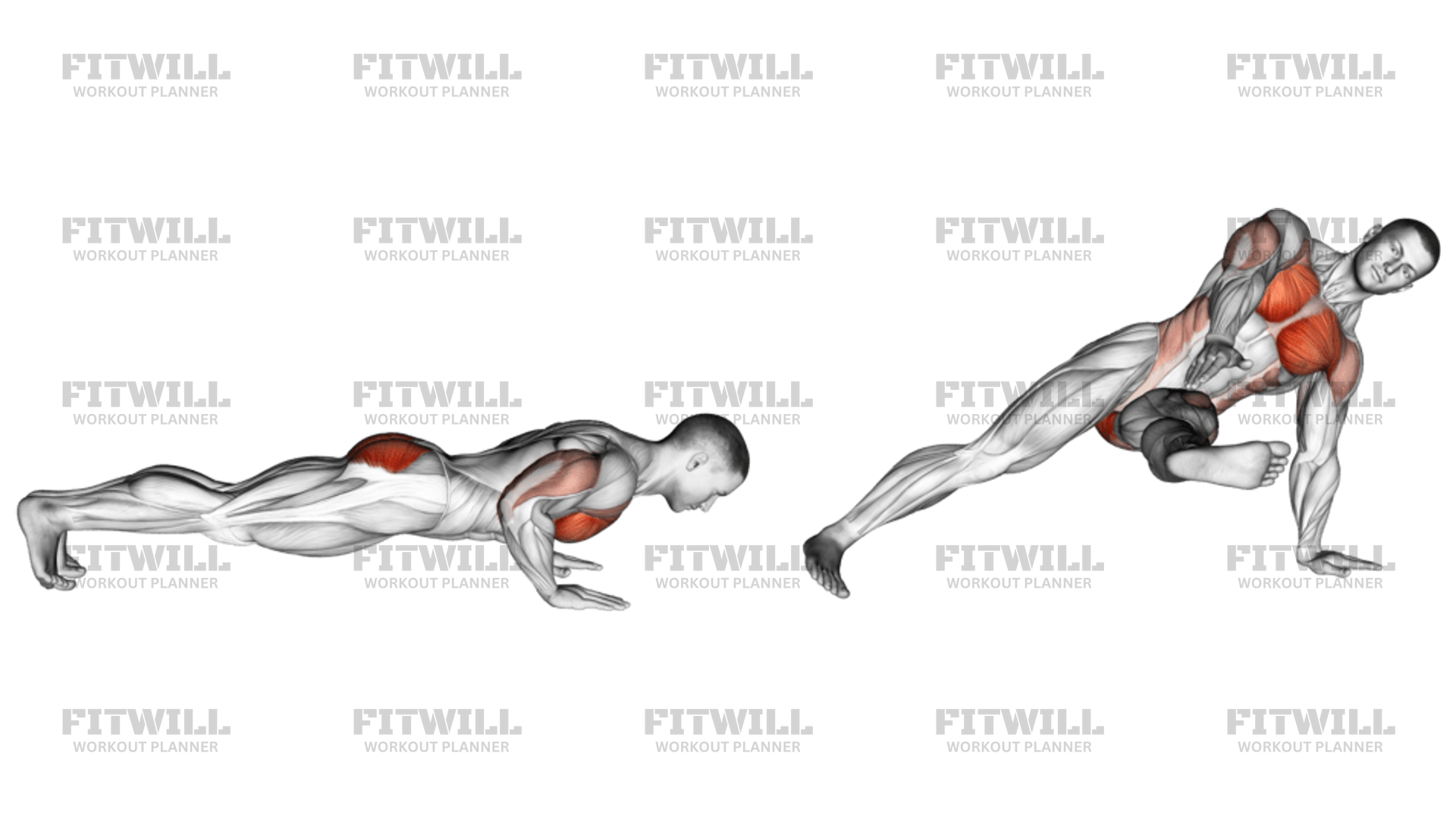 Outside Leg Kick Push-Up: Exercise Guide, Techniques, Benefits, How to ...