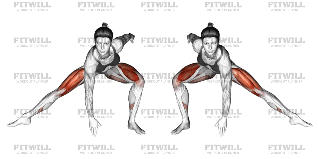 Alongamento De Avanço Lateral Pliométrico: Guia de Exercício, Vídeo ...