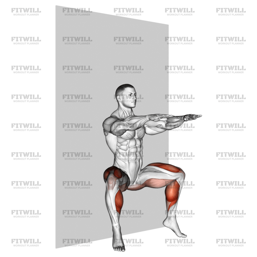 Plyo Sit Squat (wall): Exercise Guide, Video, Techniques, Benefits, How ...