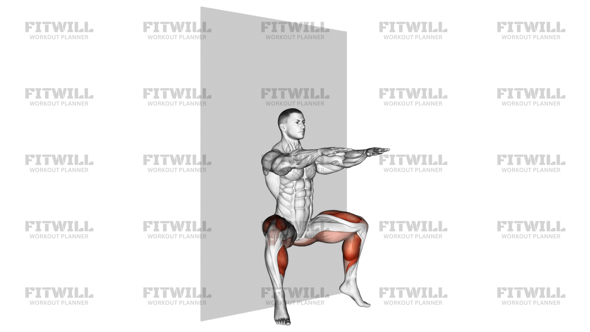 Plyo Sit Squat (wall): Exercise Guide, Video, Techniques, Benefits, How ...