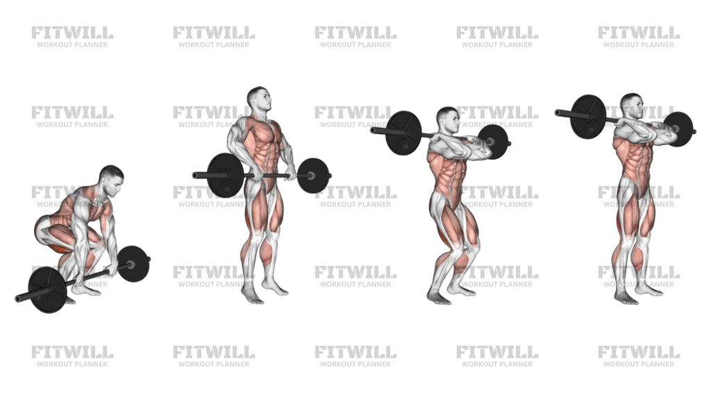 Power Clean: Exercise Guide, Video, Techniques, Benefits, How to ...