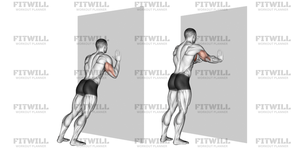 Wall Push-up (Close Grip): Exercise Guide, Techniques, Benefits, How to ...