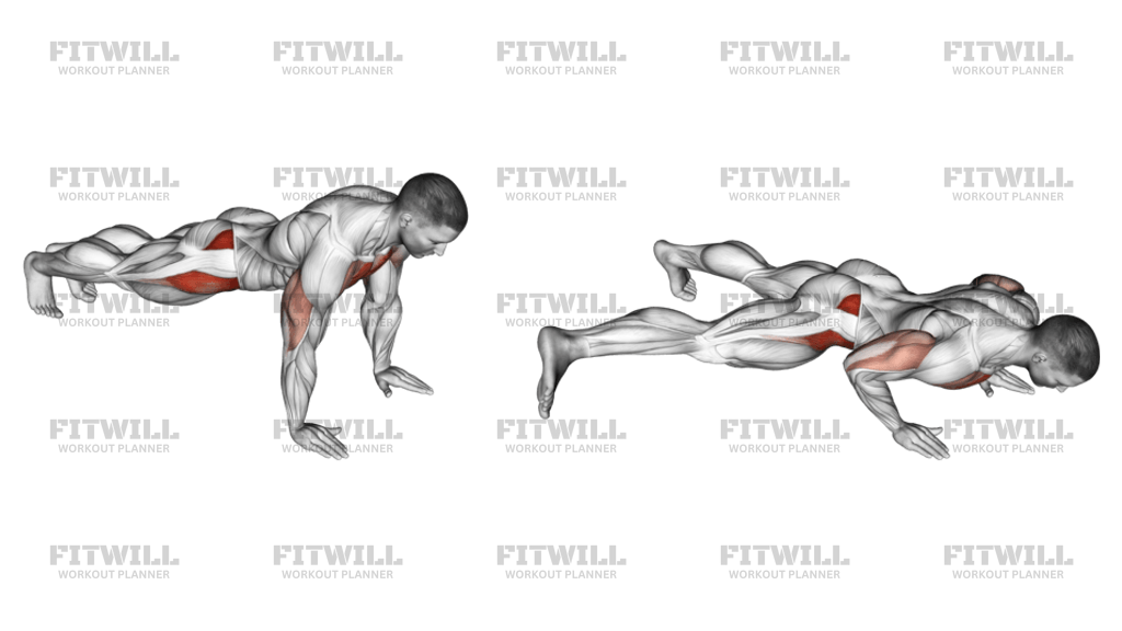 Push-Up Inside Leg Kick: Exercise Guide, Techniques, Benefits, How to ...