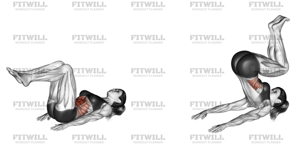 Reverse Crunch: Exercise Guide, Video, Techniques, Benefits, How to ...