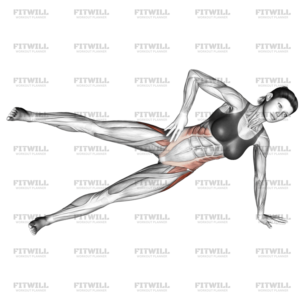 Side Bridge Hip Abduction: Exercise Guide, Video, Techniques, Benefits ...