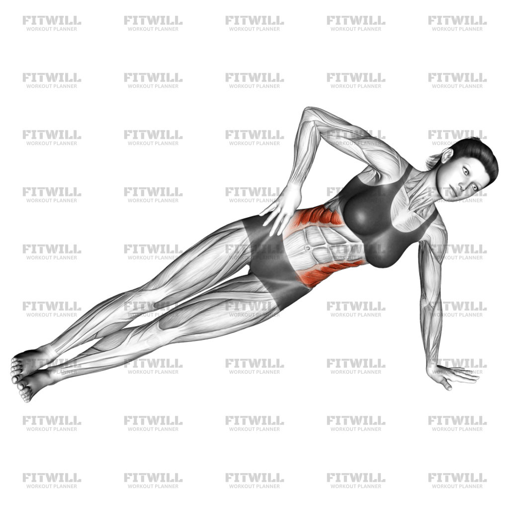 Side Plank Straight Arm: Exercise Guide, Video, Techniques, Benefits ...