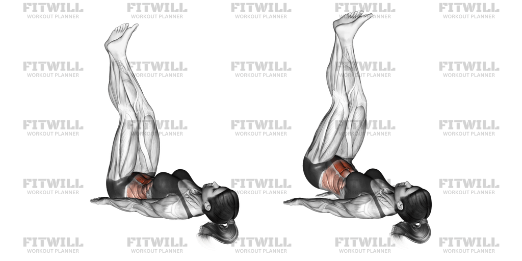 Sideways Lifts Vertical (straight Legs): Exercise Guide, Techniques ...