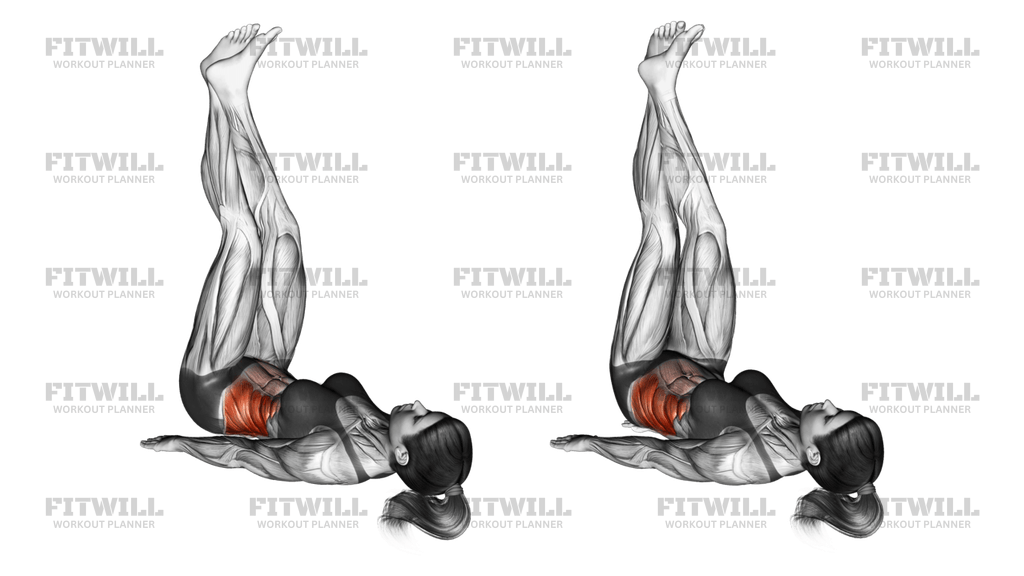 Sideways Lifts Vertical Turn (straight Legs): Exercise Guide, Video ...