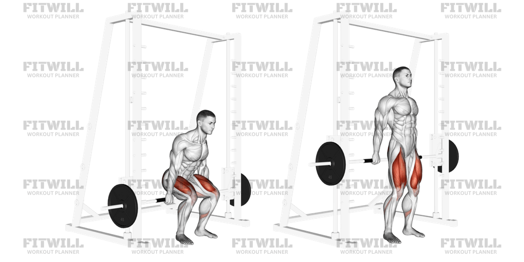 Smith Hack Squat: Exercise Guide, Video, Techniques, Benefits, How to ...