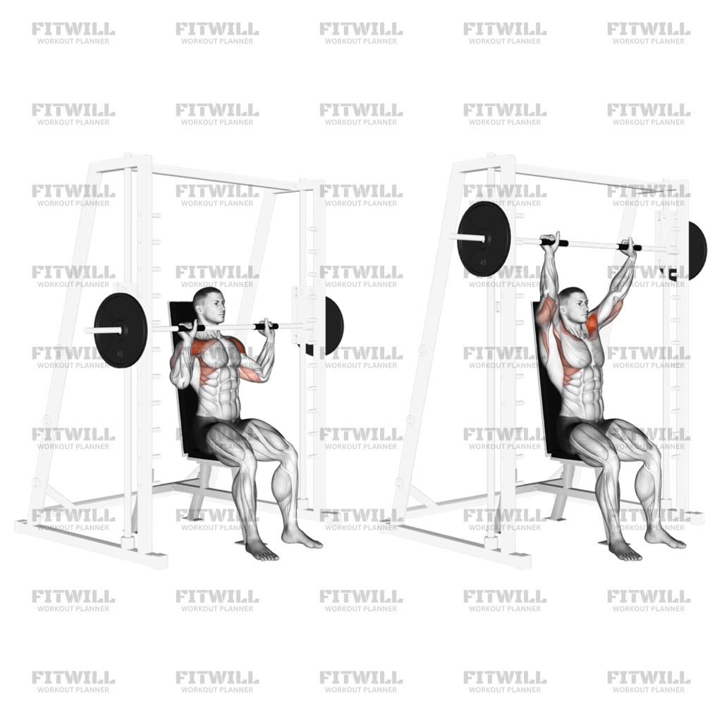 Ultimate Shoulder Sculpting Workout with Smith Machine and Dumbbells | Workout Library | Fitwill