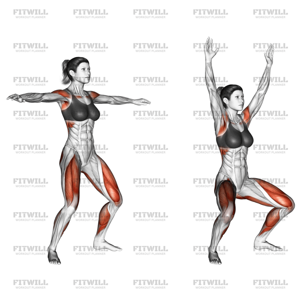 Squat Jacks: Exercise Guide, Techniques, Benefits, How to, Muscles ...