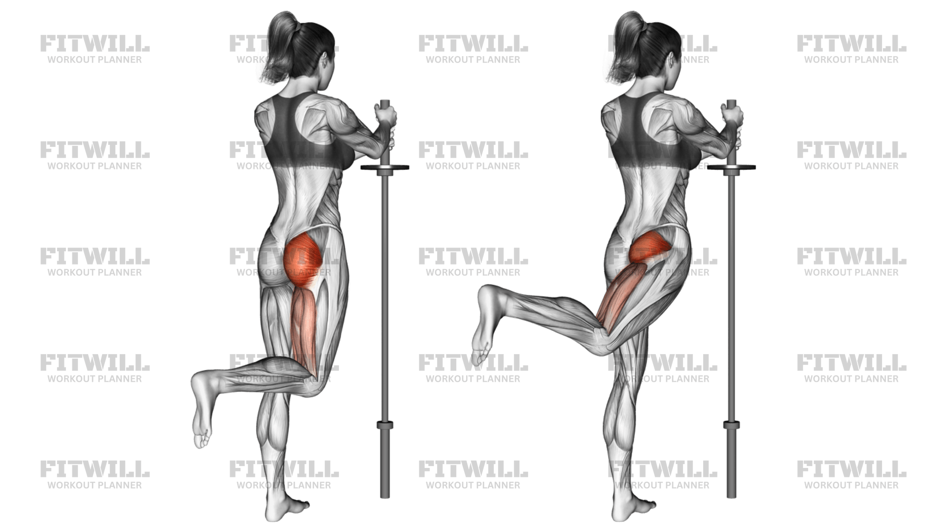 Standing Hip Extension Bent Knee Guide Techniques Benefits How To Muscles Worked Tips