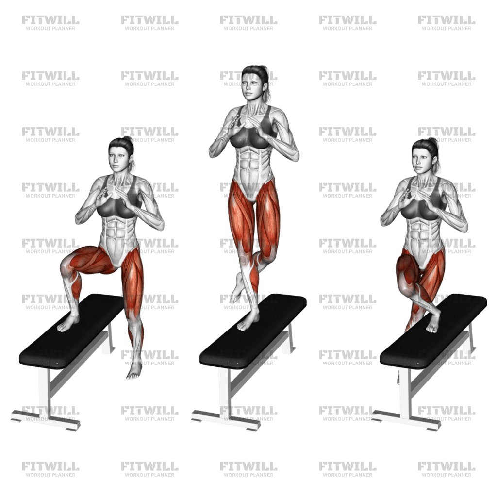 Step Up Crossover: Exercise Guide, Techniques, Benefits, How to ...