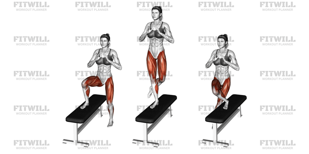 Step Up Crossover: Exercise Guide, Techniques, Benefits, How to ...