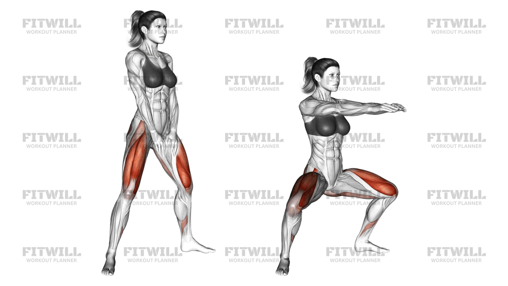 Sumo Squat: Exercise Guide, Video, Techniques, Benefits, How to ...