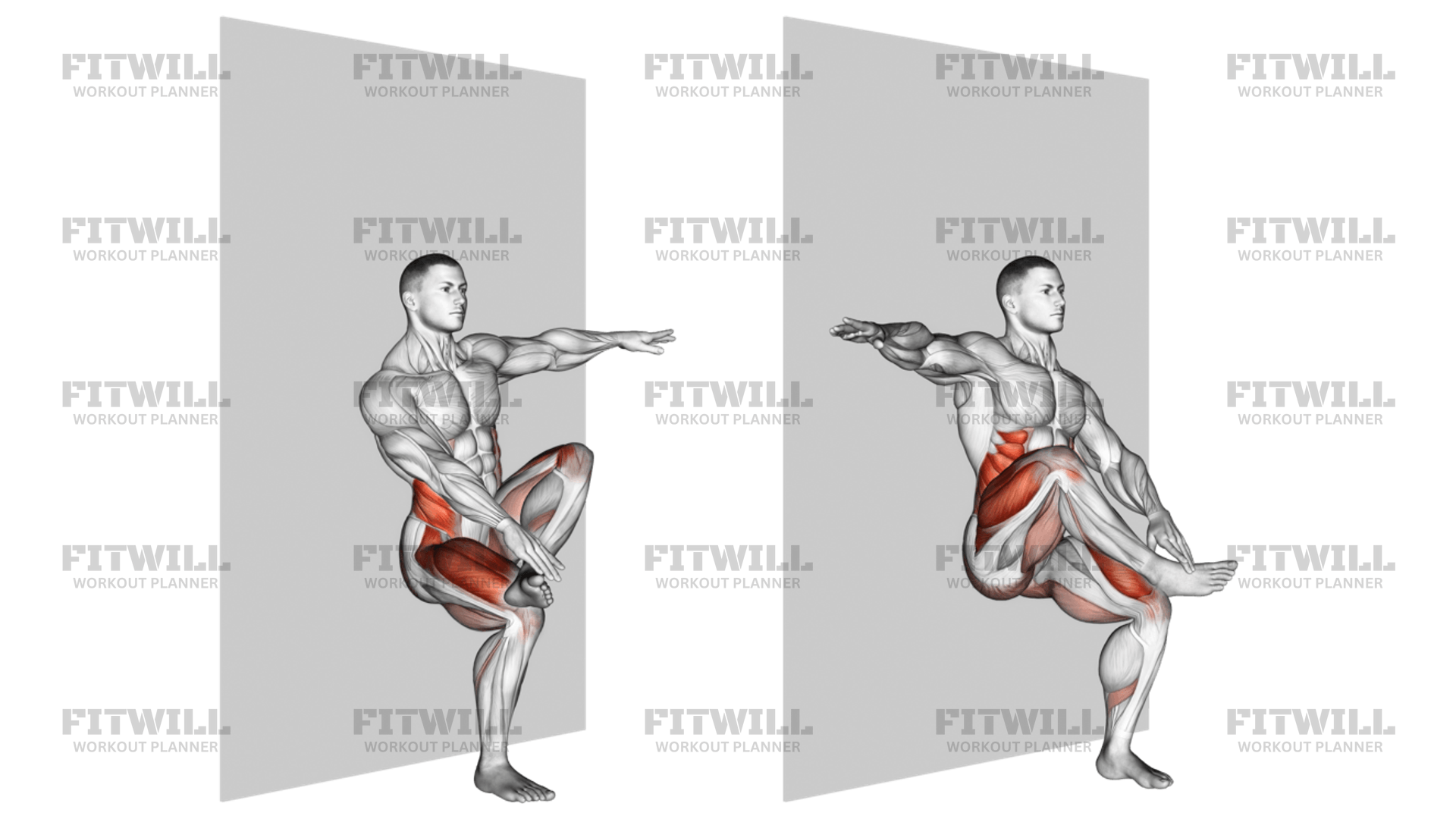 Toe Touch Sit (wall): Exercise Guide, Techniques, Benefits, How to ...