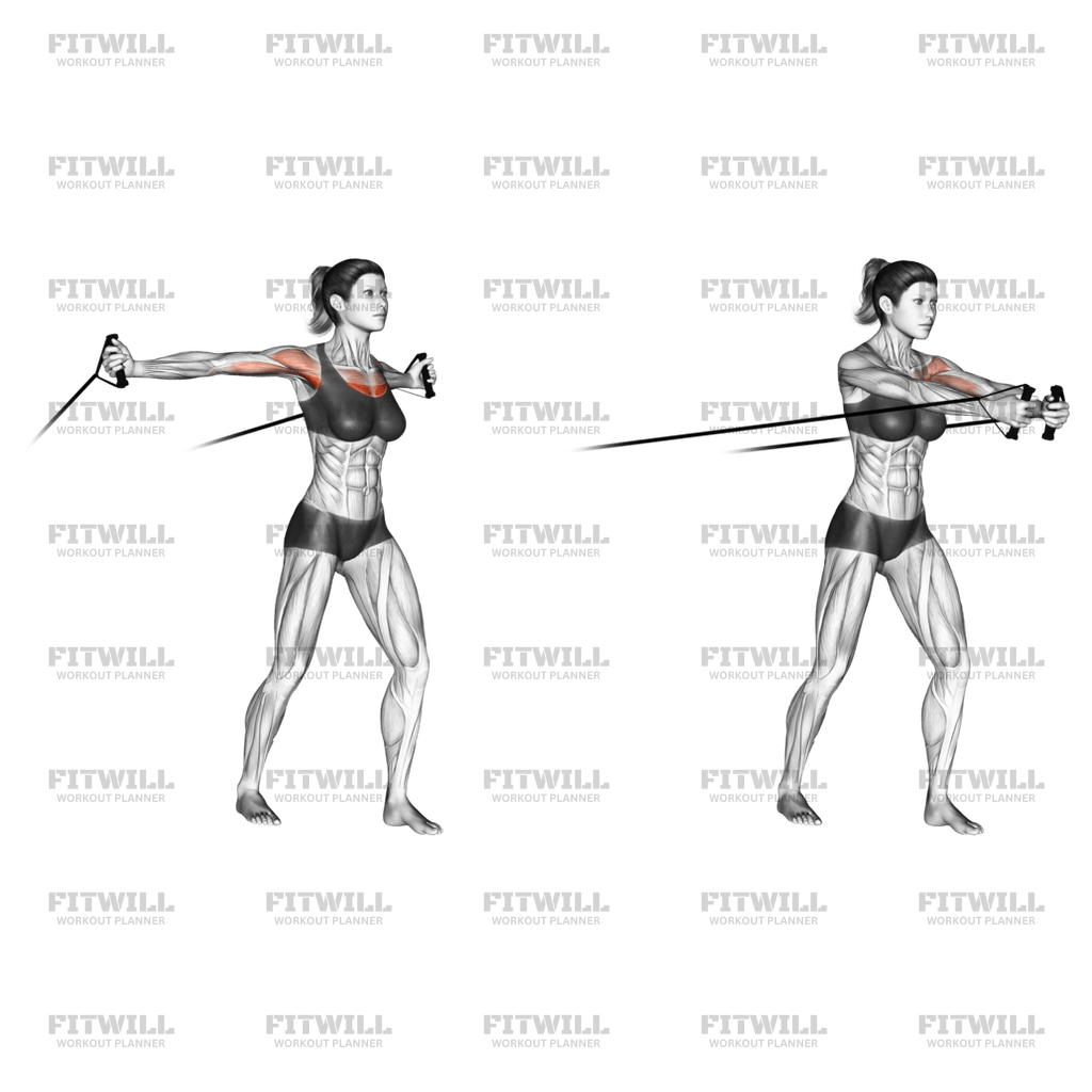 Band Middle Fly: Exercise Guide, Video, Techniques, Benefits, How to ...